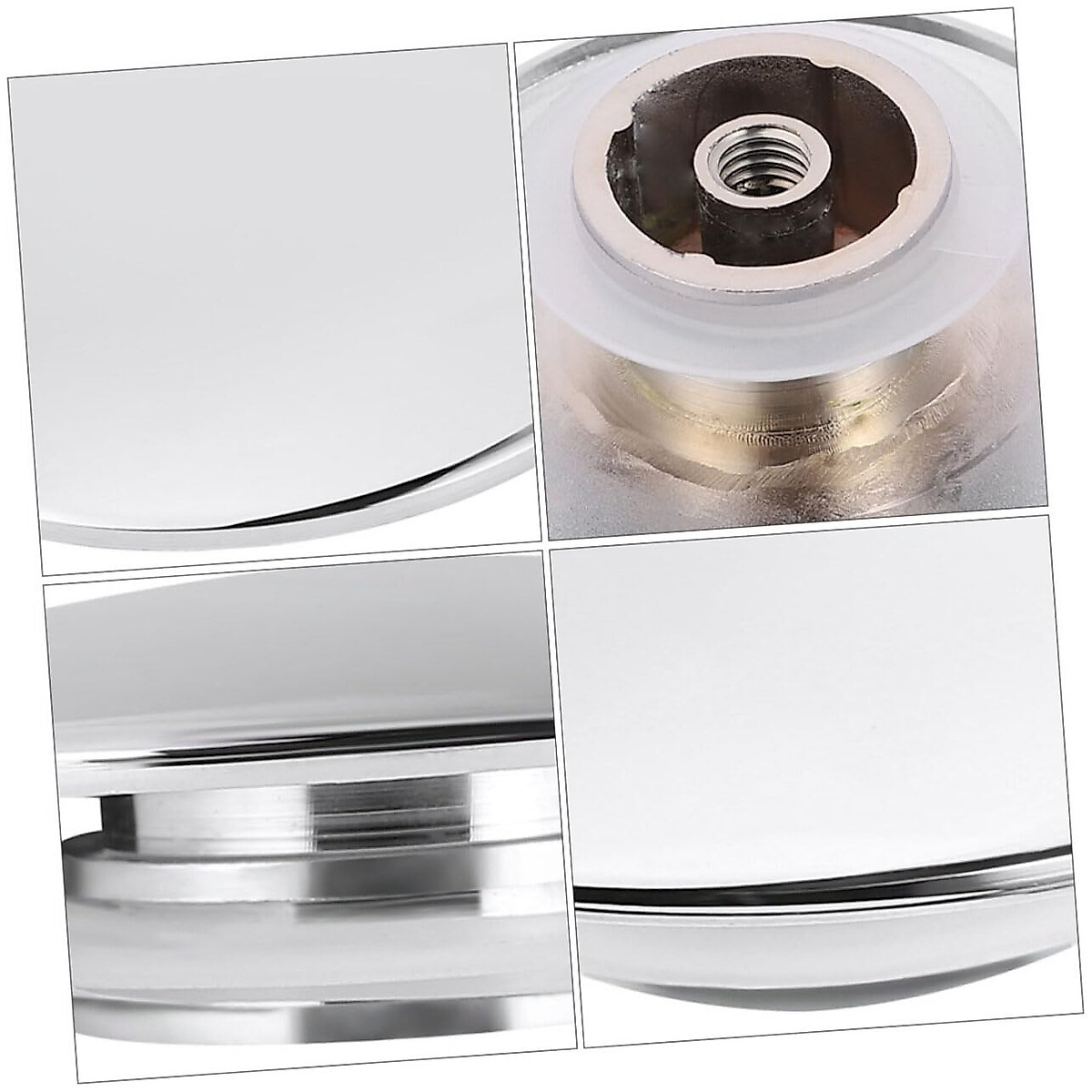 CORHAD 6 Pcs Sewer Panel Bathroom Sink Drain up drain stopper sink stopper replacement kit flume bounce sink stopper bath sink Drain Stopper Cover Stainless steel wash basin Accessories