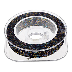 AMLESO Fishing Rod Guides Wrapping Line, Rod Building Thread for Rod Repairing, 3 Colors Available, Black