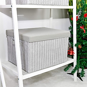 GRANNY SAYS Bundle of 3-Pack Storage Containers & 3-Pack Storage Cubes for Organizing