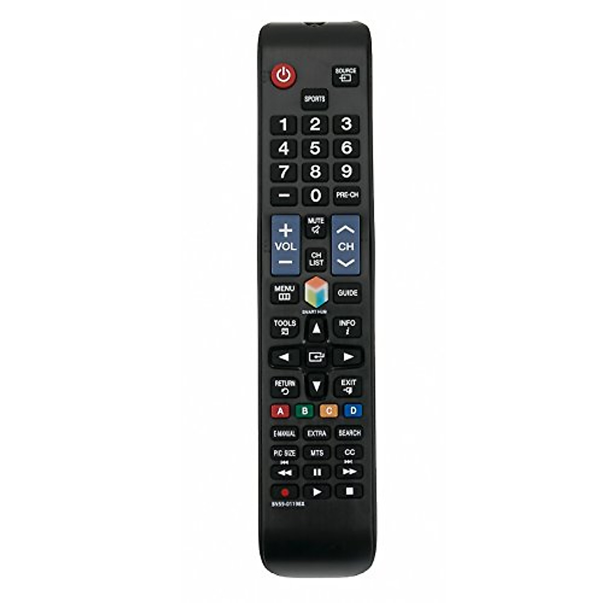 BN59-01198X Replace Remote Control fit for Samsung Smart TV UN40J6200 UN40J6300 UN55J6200 HDTV SUHDTV UN40J520D 5500 Series UN50JU6500 UN40J6300AF UN55JU6500