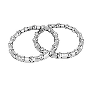 X AUTOHAUX 4pcs 37.2mm x 16 Ball Bearing Cages Crank Bearings Wheel Bearing Retainer for Bicycle