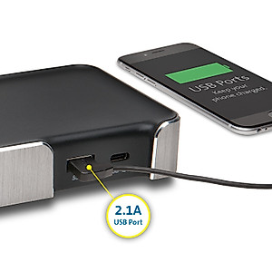 Kensington SD5200T Thunderbolt 3 Docking Station - 85W PD - Dual Monitor 4k for Mac and PC (K38300NA)