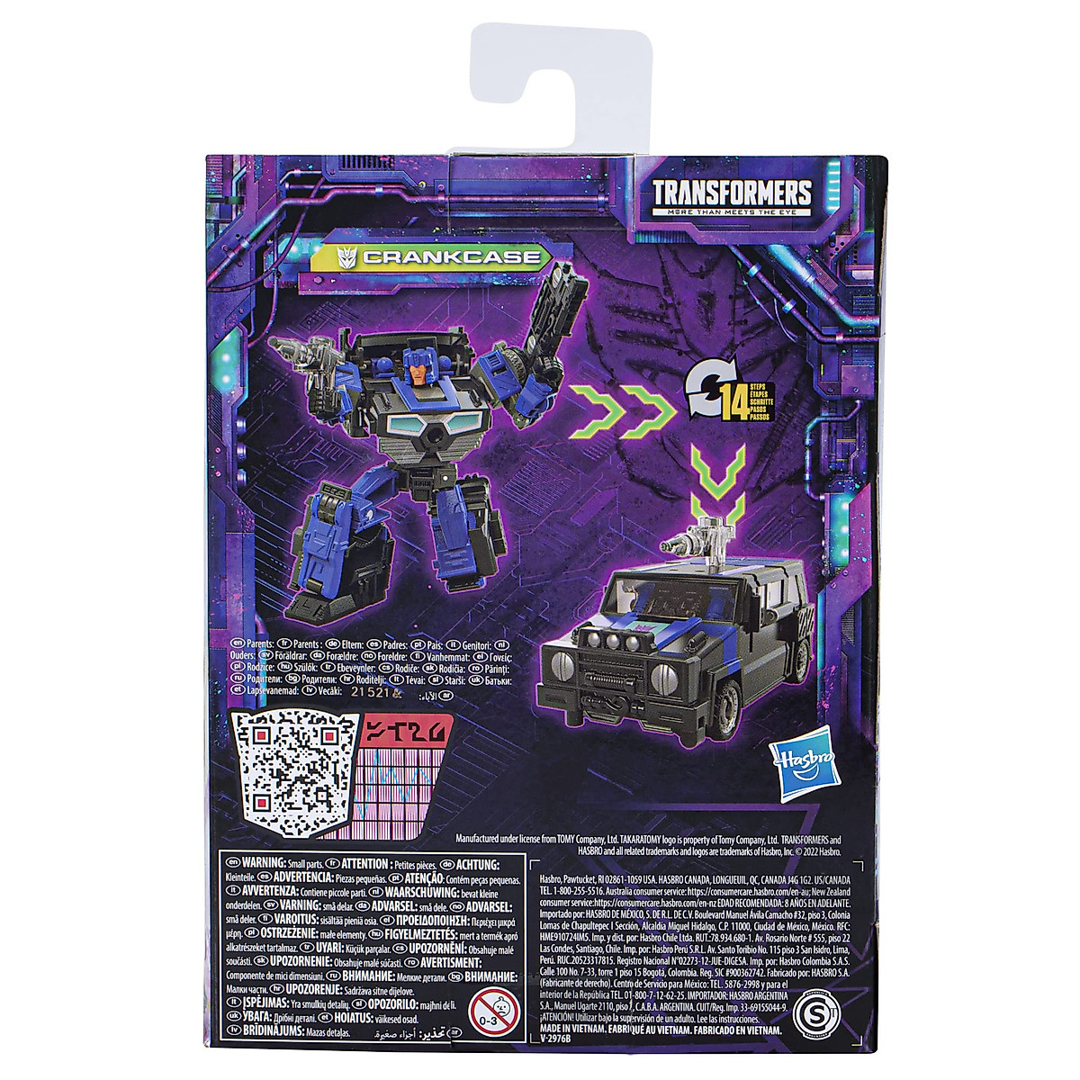 Transformers Toys Generations Legacy Deluxe Crankcase Action Figure - Kids Ages 8 and Up, 5.5-inch