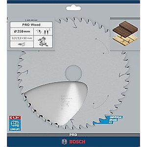 Bosch 2608640643 Circular Saw Blade "Top Precision" Opwob 9.84inx30mm 40T