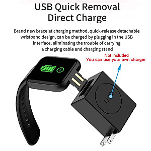 1.44" Touch Screen Fitness Watch with Heart Rate Sleep Monitor, Blood Oxygen,Step Counter for Men Women Activity Trackers Smartwatch Sports for iOS Android