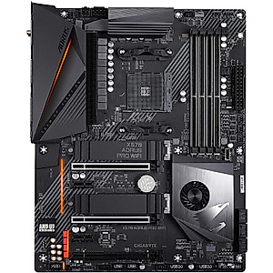 GIGABYTE X570 AORUS PRO Wi-Fi (AMD Ryzen 3000/X570/ATX/PCIe4.0/DDR4/USB3.1/Realtek ALC1220-VB/Fins-Array Heatsink/RGB Fusion 2.0/2xM.2 Thermal Guard/Gaming Motherboard)