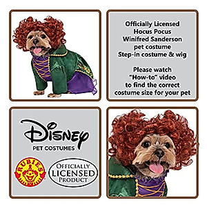 Rubie's Disney Hocus Pocus Winifred Sanderson Pet Costume, Large