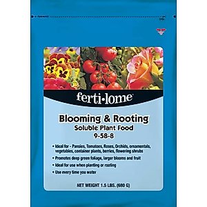 Fertilome (11771) Blooming & Rooting Soluble Plant Food 9-58-8 (1.5 lbs.)