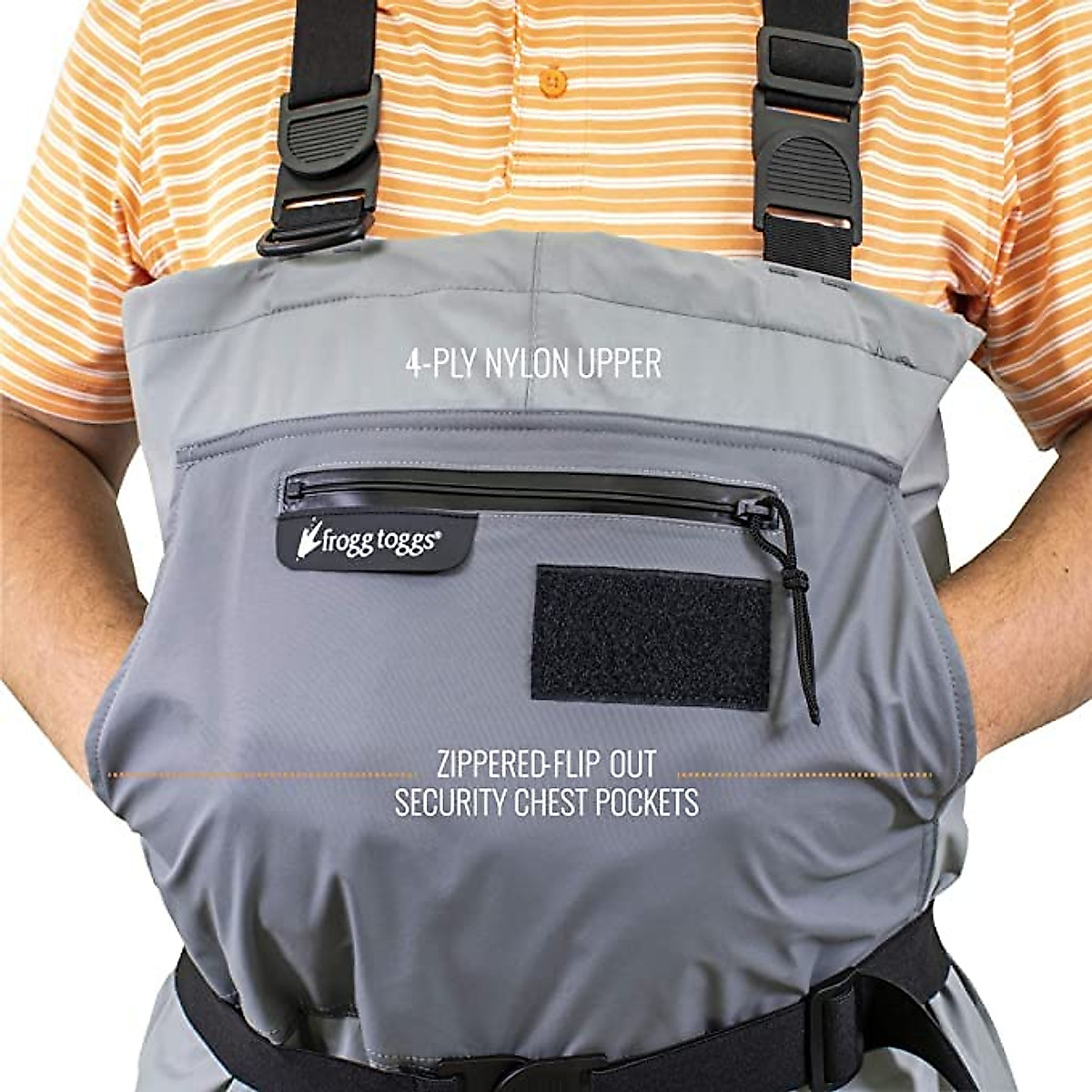 FROGG TOGGS Hellbender PRO Bootfoot Fishing Chest Wader-LUGGED