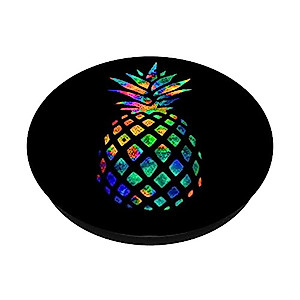 Pineapple Tropical Fruit for Summer Vibes Lovers PopSockets Swappable PopGrip