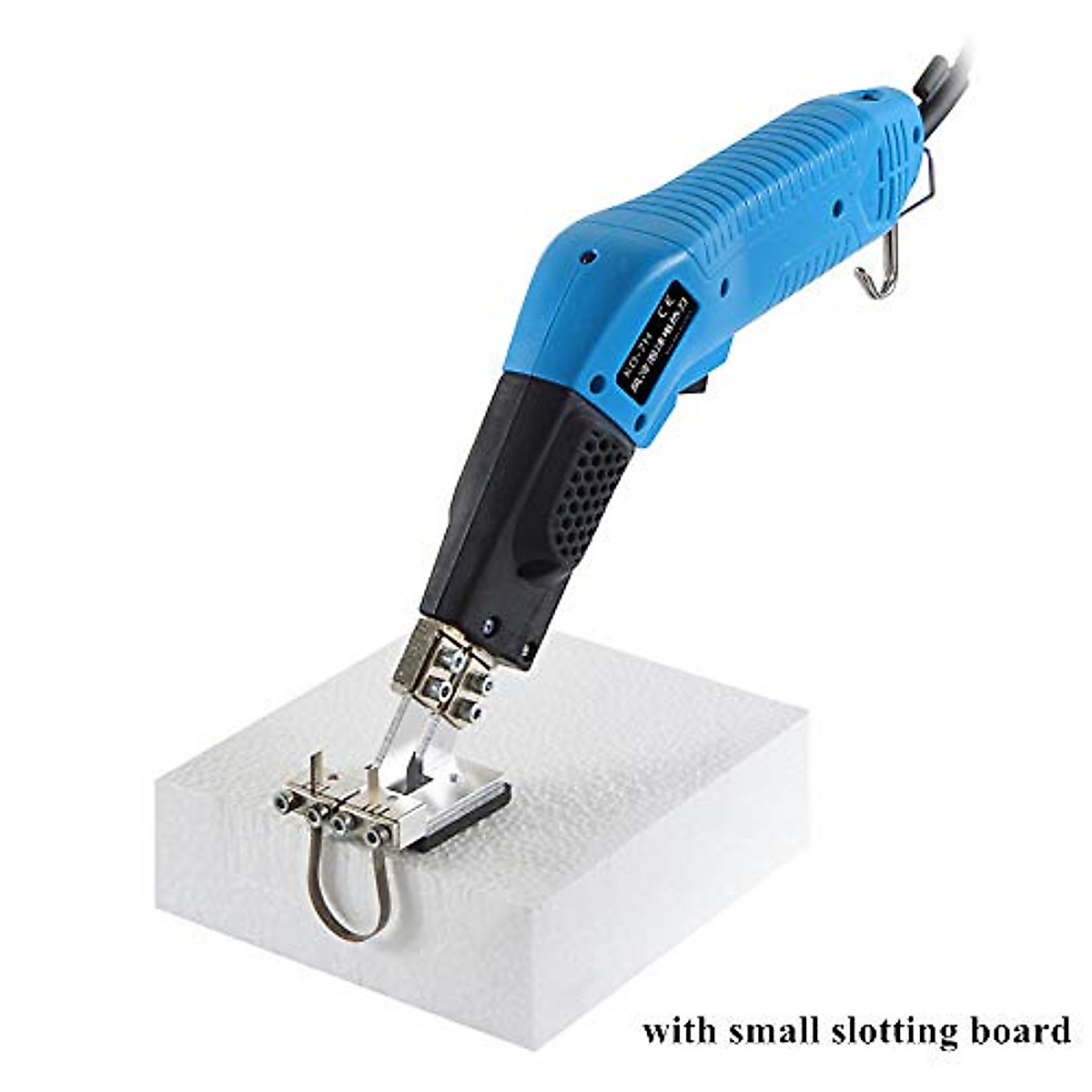 Electric Foam Cutter Knife Sponge Peral Foam Cutting Tool Groove Slotting Air-cooling Hot Heat Cutter Kit Blades