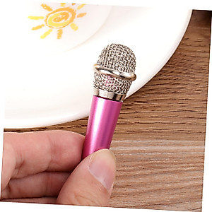 VICASKY Lightweight Mini k Song Artifact Portable Micphone for Phone Pc Headset Random Color