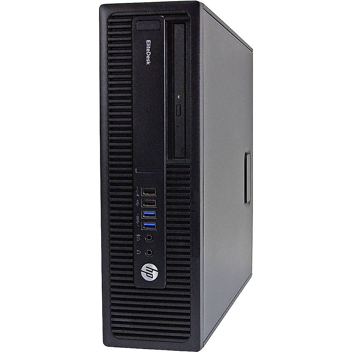HP EliteDesk 800 G2 SFF Desktop PC Intel i7-6700 up to 4.00GHz 32GB New 1TB NVMe SSD + 2TB HDD Built-in WiFi AC1200 HDMI BT Dual Monitor Support Wireless Keyboard and Mouse Win10 Pro (Renewed)