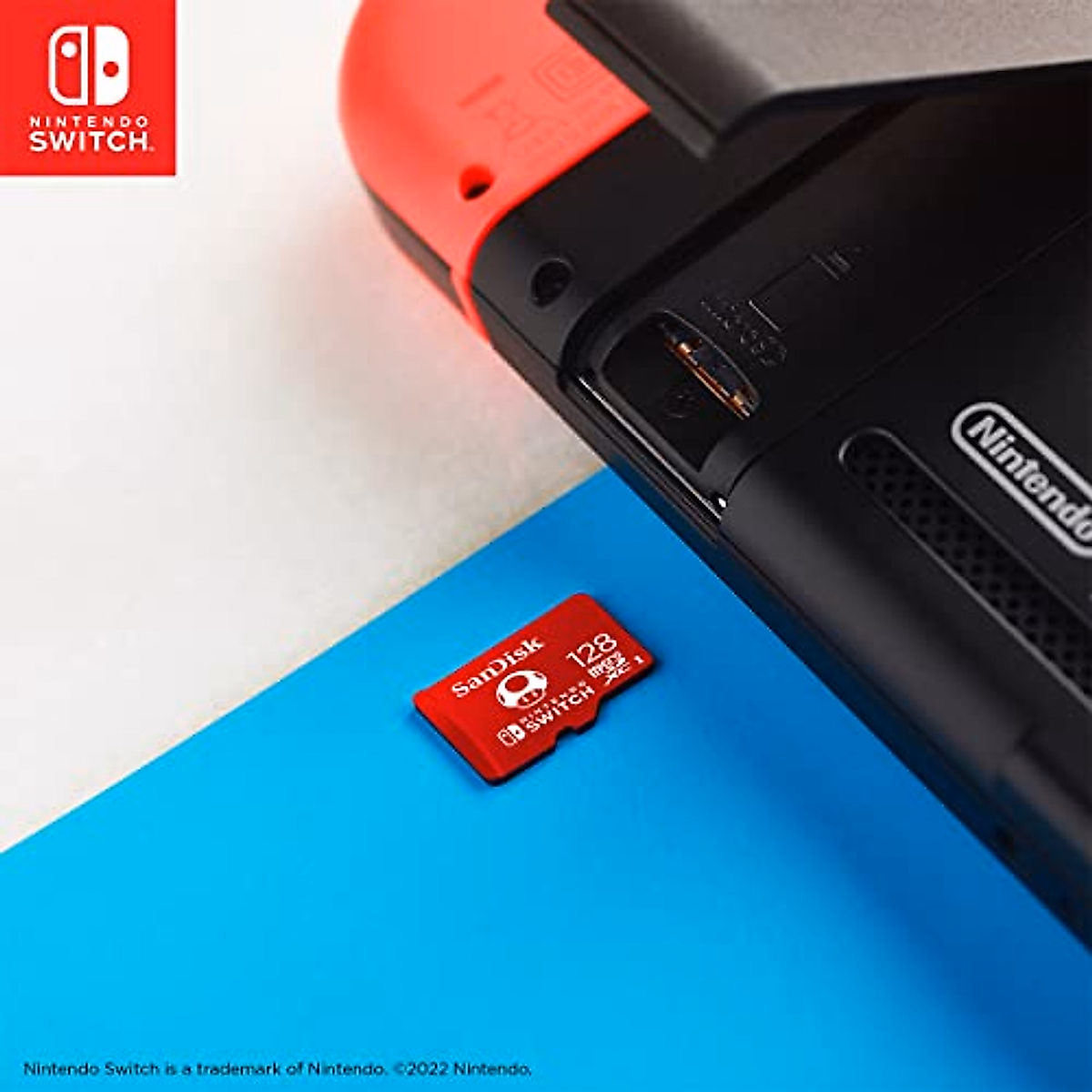 SanDisk 128GB microSDXC Card Licensed for Nintendo Switch - SDSQXAO-128G-GNCZN