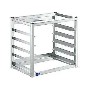 AmGood Wall Mounted Sheet Bun Pan Rack | Fits 5 Pans | 21″ x 13″ x 18″ | Aluminium | NSF