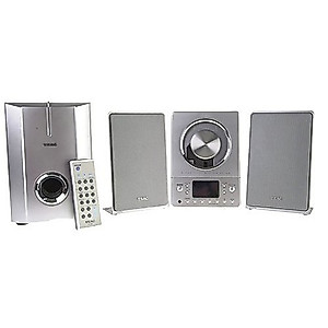 Remanufactured Teac CD-X8 Wall-Mountable CD Micro System with Subwoofer (Discontinued by Manufacturer)