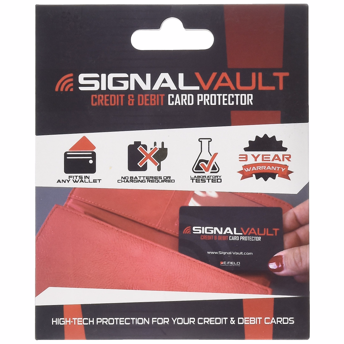 SignalVault Credit & Debit Card Protector - As Seen On Shark Tank