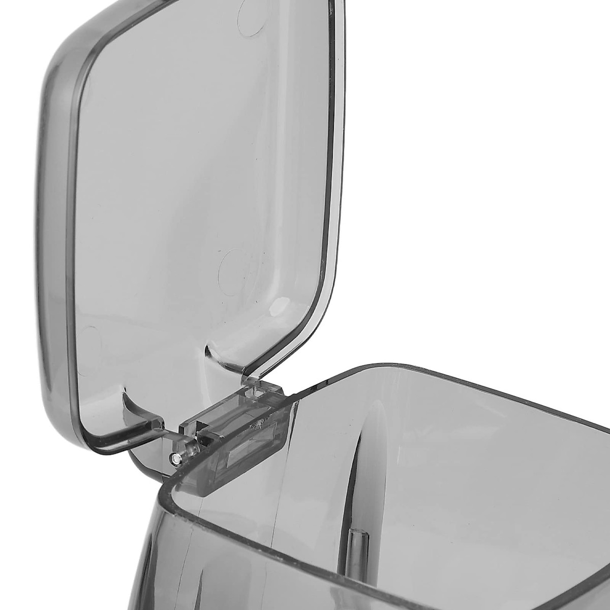 Tuzoo Hand Crank Operated Ice Crusher, Ice Shaver with Stainless Steel Blades, Manual Hand Crank Operated Ice Breaker for Fast Coarse, Shaved or Fine Chips Snow Cones or Slushies(Gray)