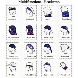 GUIFIER 12 Pack Outdoor Gaiter Mask Magic Headbands Scarf Face Mask,Bandana Headband Face Mask Headwear Balaclavas Tube Headscarves Face Bandanas for Camping,Running,Cycling,Motorcycling