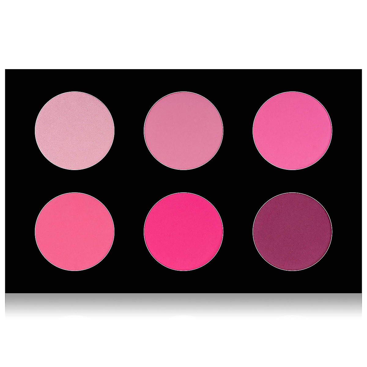SHANY Shimmer & Matte Cool-Toned Blush Palette - Layer 5 - Refill for the 6 Layer Mini Masterpiece Collection Makeup Set