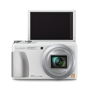 Panasonic DMC-ZS35W Digital Camera with 3.0-Inch TFT LCD (White)