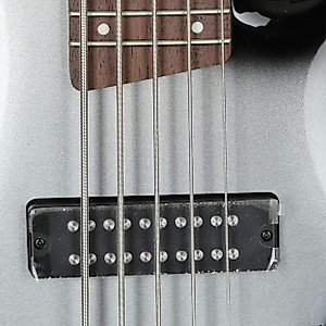 Ibanez SR305E Standard 5-String Electric Bass (Metallic Silver Sunburst, Right-Handed)