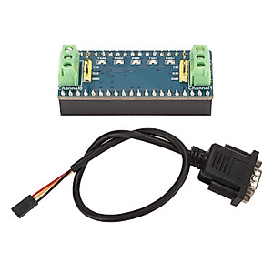 Yoidesu Expansion Board, for Pico 2CH RS232 Dual Channel UART Interface Easy Conversion for Raspberry Pi for Pico Mainboard RS232 Expansion Board