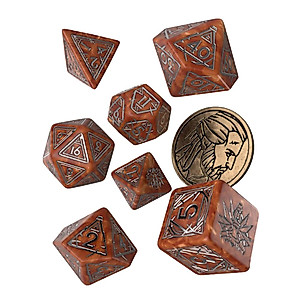 Q-Workshop Witcher Dice Set. Geralt - Q-Workshop Monster Slayer