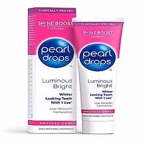 Pearl Drops - Luminous Bright White Toothpolish - Whitening Effect - Pro-Shine Complex - 75ml