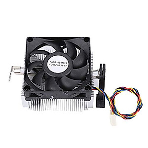 CPU Cooling Fan,12V Hydraulic Bearing 2200RPM High Speed Silent CPU Cooler Fan,Aluminum Extruded Heat Sink,for AMD AM2 AM3 AM3+ FM1 FM2 FM2+