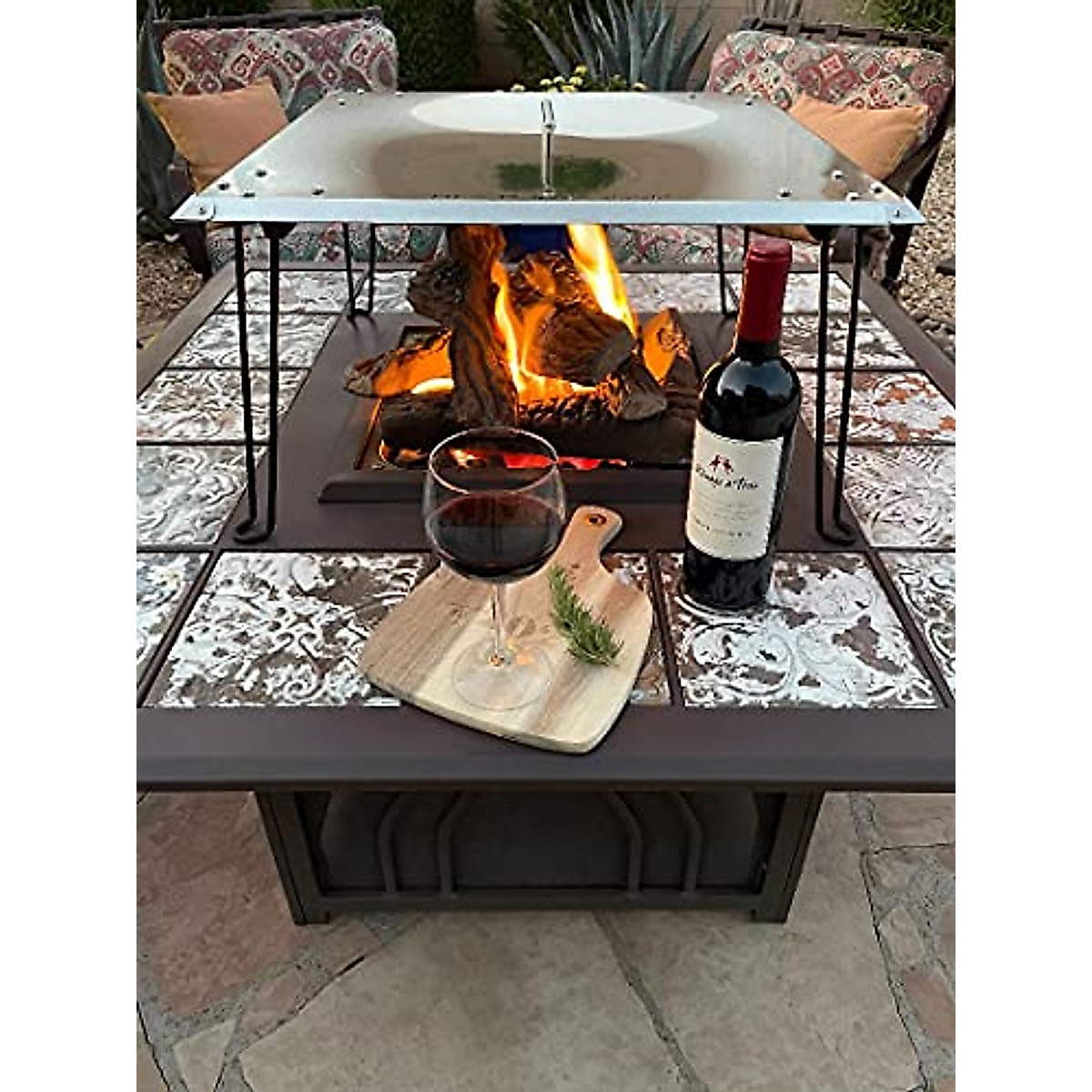 Heat Warden USA Heat Deflector Made in America Lasts 10X Longer Than Aluminum or Chinese Steel. Will Not Warp, Bend, or Rust. Huge Difference in Quality.