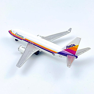 AVIAMUSE American Aircal Airplane Model, Die-cast Single Planes Model Aircraft Suitable for Collection
