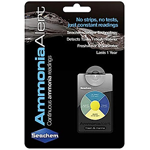 Seachem Laboratories Ammonia Alert 1 Year Monitor