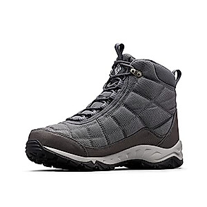 Columbia Men's Firecamp Boot, Titanium Grey Steel/Graphite, 10