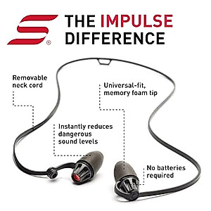 Safariland in-Ear Impulse Hearing Protection