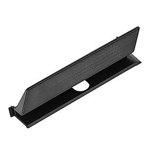 HDD Hard Drive Slot Cover Door Flap for PS4 Pro,Easy to Install,Black Plastic