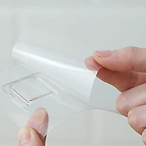 Cabilock Shower Shelves White Shower Free Room Shelf Organizer Basket Soap Shape for Adhesive Mounted Plastic Drill Geometric Kitchen Holder Bathroom Storage Wall Shampoo Caddy Rack Wall Hangings