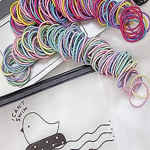 200pcs Hair Ties for Kids Hair Ties Toddler Girls Hair Ties for Girls Elastic Hair Bands Small Hair Ties for Kids