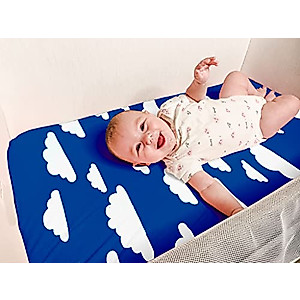 Bassinet Bed Sheets – Premium Bassinet Fitted Sheet for Halo, Mika Micky, Maxi COSI & Others - 4 Pack 100% Jersey Knit - Bassinet Bedding for Standard Size Oval or Halo Bassinet Pads for Boys & Girls
