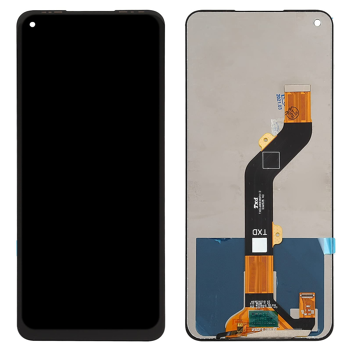 TFT LCD Screen for Tecno Camon 16 CE7, CE7j with Digitizer Full Assembly