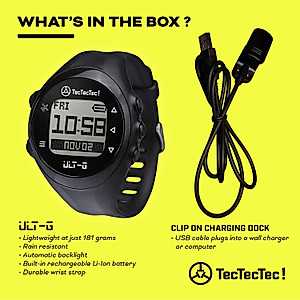 TecTecTec VPRO500 Golf Rangefinder and ULT-G GPS Watch