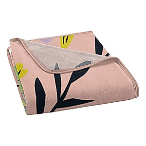 Northwest Princess and The Frog Micro Raschel Throw Blanket, 46" x 60", Blossoming Tiana