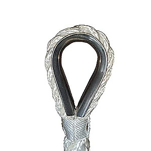 MarineNow Deluxe Portable 8.5 lb Fluke Style Anchor Kit for 15' - 24' Boat