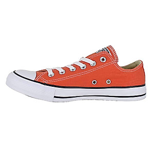 Converse Unisex Chuck Taylor All Star Ox Low Top Classic MY VAN IS ON FIRE WHITE BLACK Sneakers - 5.5 B(M) US Women / 3.5 D(M) US Men