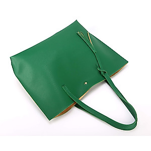 Nodykka Women Tote Bags Top Handle Satchel Handbags PU Faux Leather Tassel Shoulder Purse