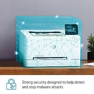 HP Color LaserJet Pro M255dw Wireless Laser Printer, Remote Mobile Print, Duplex Printing, Works with Alexa (7KW64A)