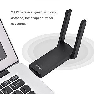 WiFi Extender, 300Mbps USB WiFi Network Signal Range Extender Wireless Internet Booster Dual Antenna Wireless Router Repeater AP Amplifier