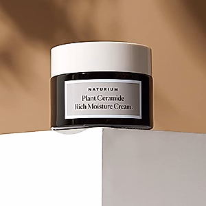 Naturium Plant Ceramide Rich Moisture Cream, Hydrating & Anti-Aging Skincare, 1.7 oz