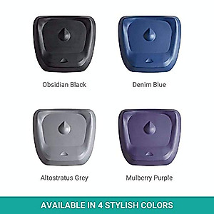 Topo Comfort Mat by Ergodriven | The Not-Flat Standing Desk Anti-Fatigue Mat with Calculated Terrain | Standing Desk Mat | Comfortable Standing Mat | Office Mat | Desk Accessories | Altostratus Grey