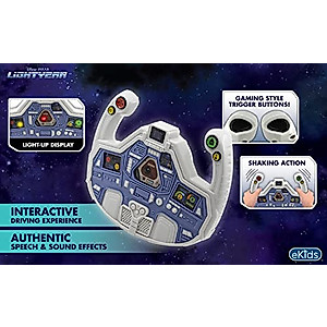 Disney Pixar Lightyear Toy Steering Wheel for Kids, Toddler Toy with Sound Effects for Fans of Toy Story